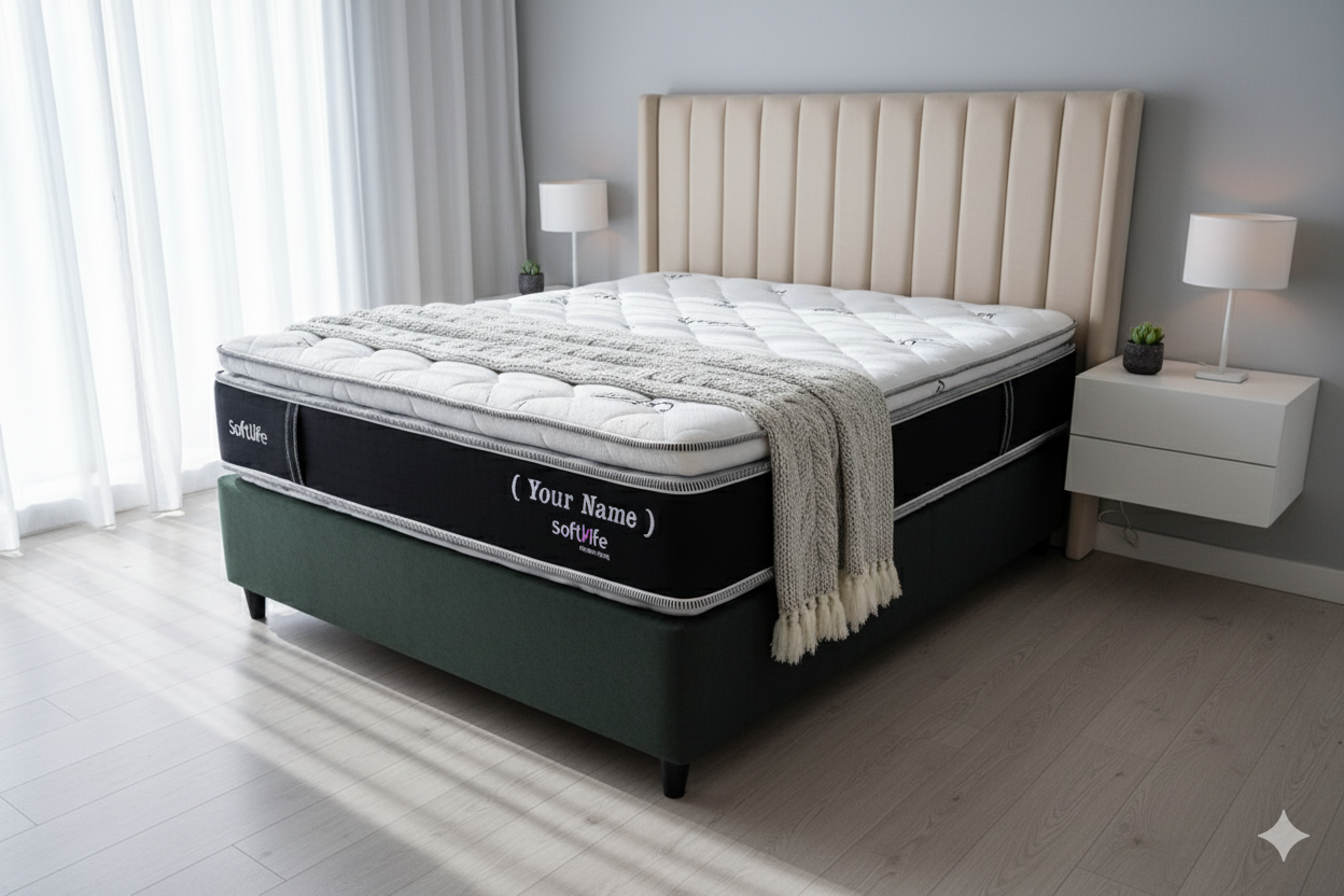 Softlife Double-Sided Pillow Top Mattresses Only: Double the Comfort ...